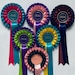 Rosettes - Special, Well Done, Clear Round - Show Rosettes, Two Tier ...