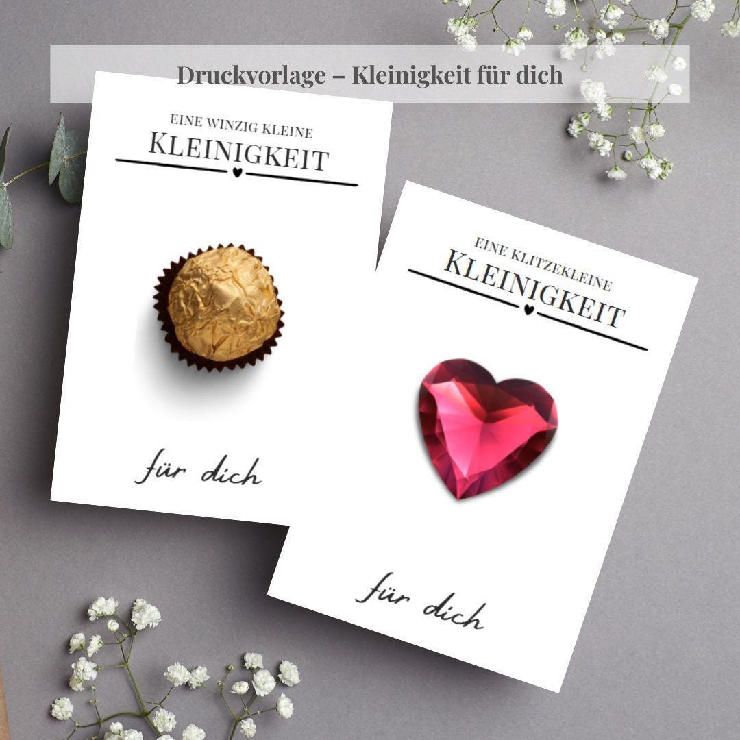 Printable Template for Small Birthday Gifts, Party Favors, Small Gifts ...