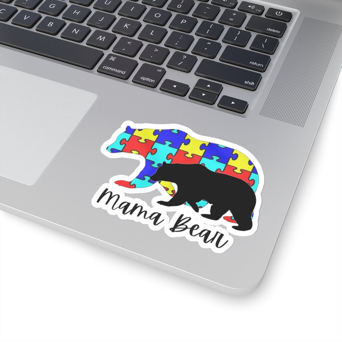 Mama Bear Sticker autistic Mom - Etsy