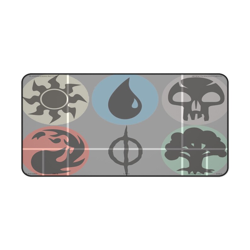 Magic: the Gathering Mana Symbol Playmat - Etsy