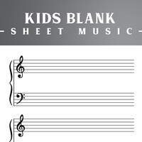 Printable Sheet Music for Letter/a4 - Blank Sheet Music Printable ...