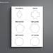 Basic Shapes Flash Cards: Printable Learning Set (PDF) - Etsy
