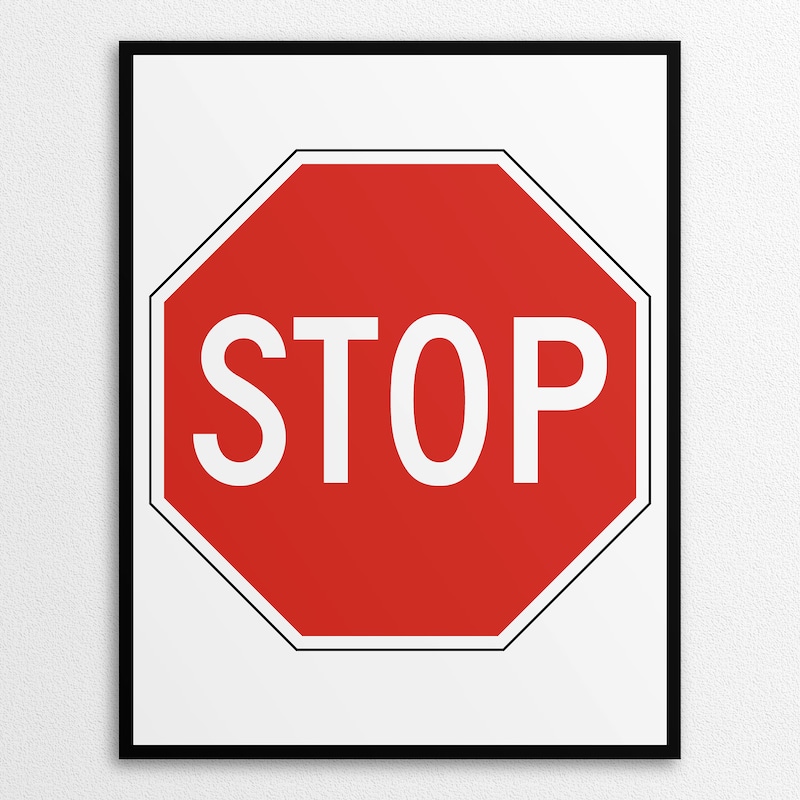 Stop Sign Table - Etsy