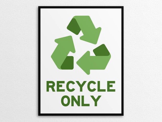 Printable Recycling Signs Free Recycle Vector Symbol ClipArt Best