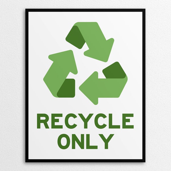 Recycle Sign - Etsy