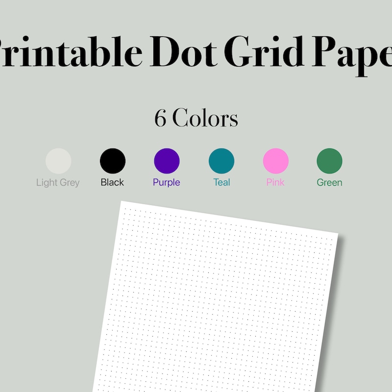 Dot Grid - Etsy