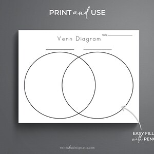 Venn Diagram Worksheets. Compare and Contrast Worksheet. 3rd Grade ...