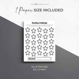 Printable Reading Challenge for Kids. Reading Reward. Reading Tracker ...