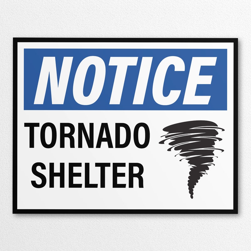 Tornado Weather Poster - Etsy