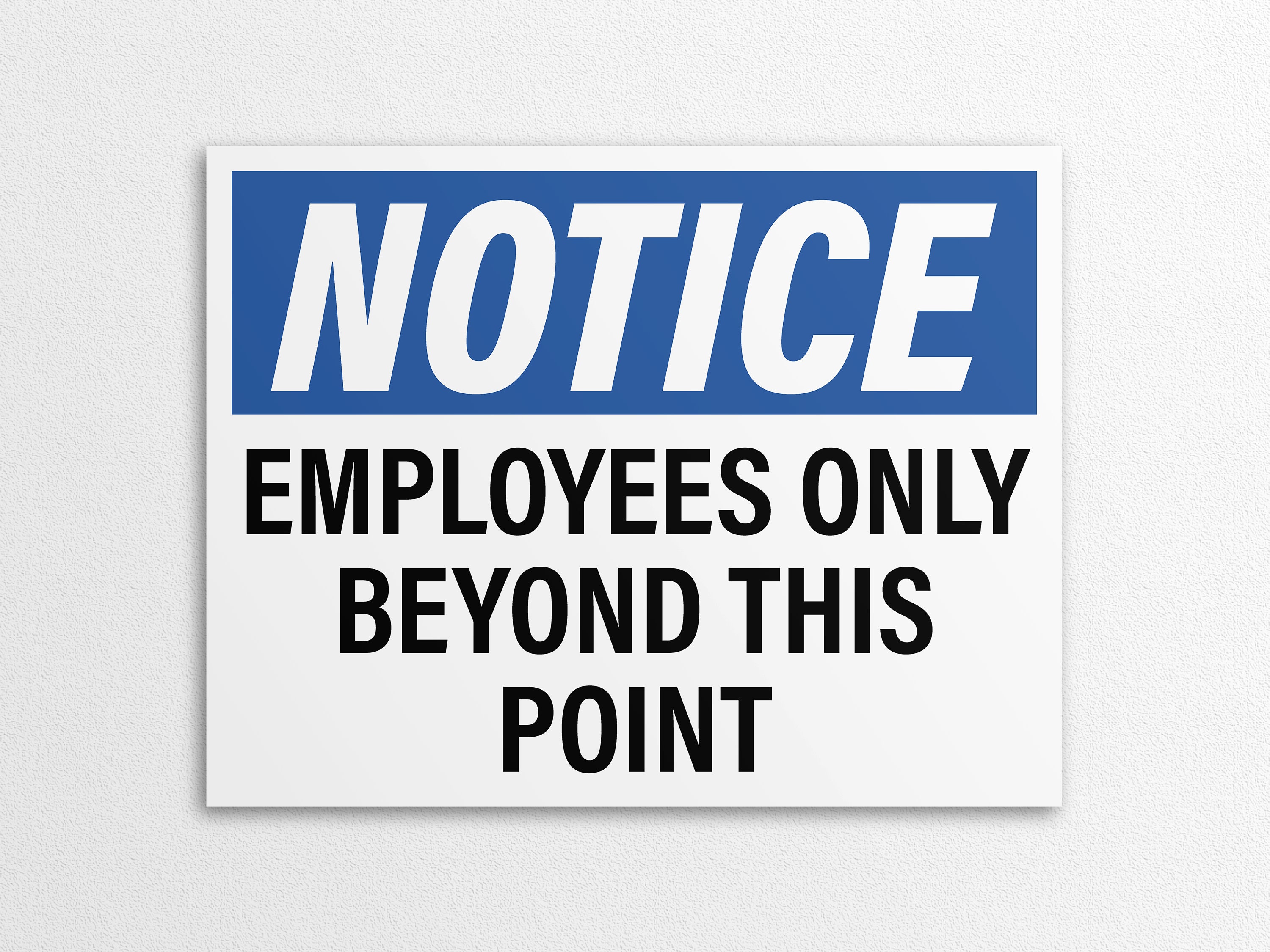 Employees Only Notice Sign - Printable Office Decor (PNG/PDF) - Etsy