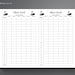 Printable Mini Golf Score Sheet - PDF Format | 2 per Page | Miniature ...