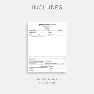 Contract Template. Pdf/google Docs/microsoft Word. Contract - Etsy
