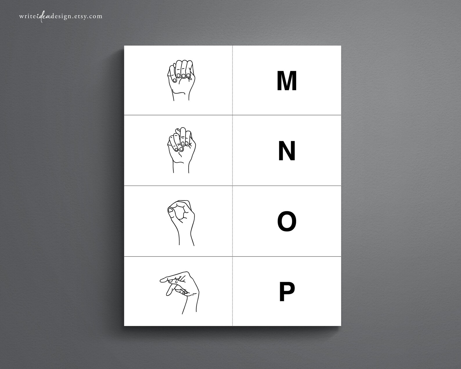 Printable Sign Language Flash Cards. ASL Flash Cards. Sign - Etsy