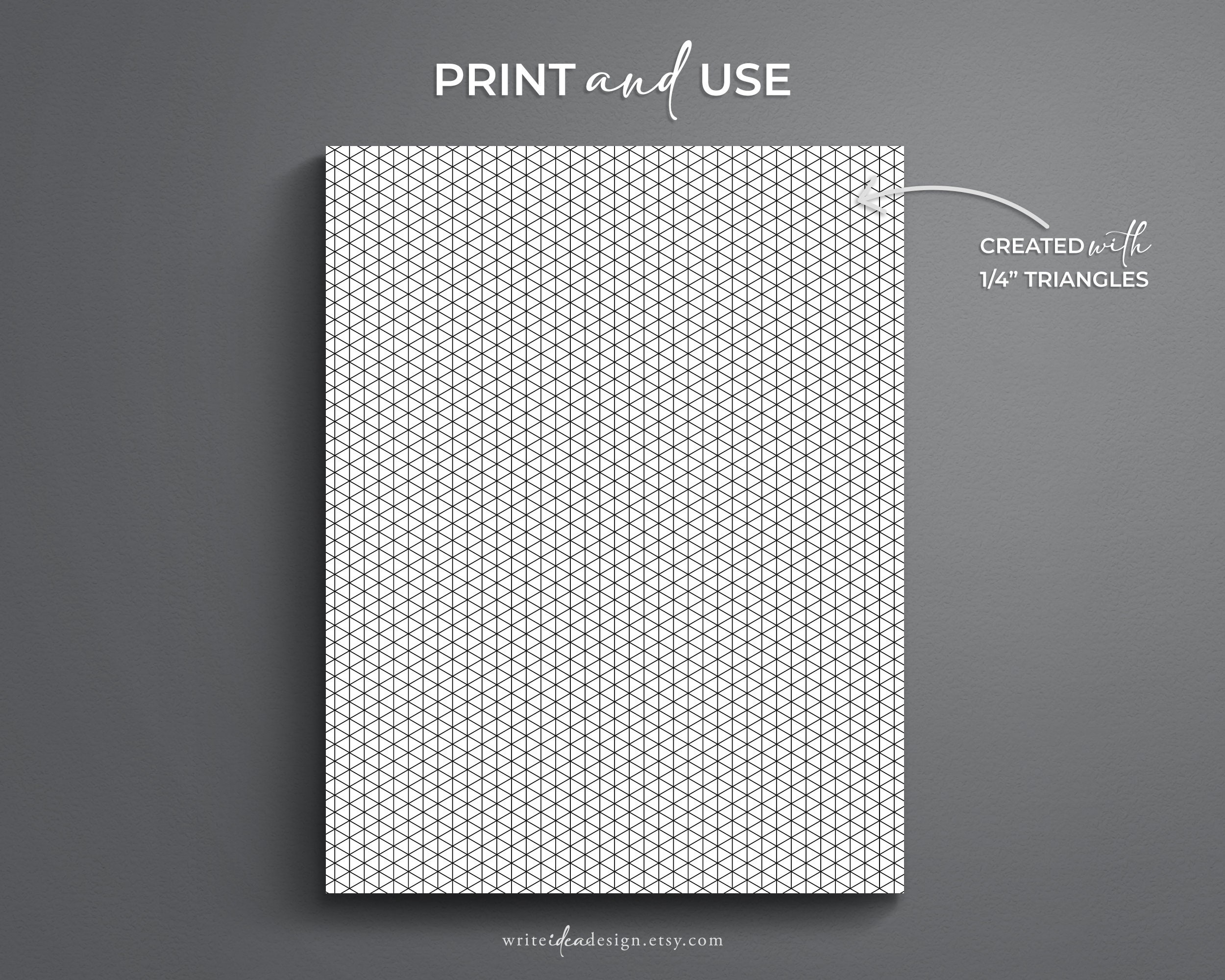 Isometric Dot Paper To Print