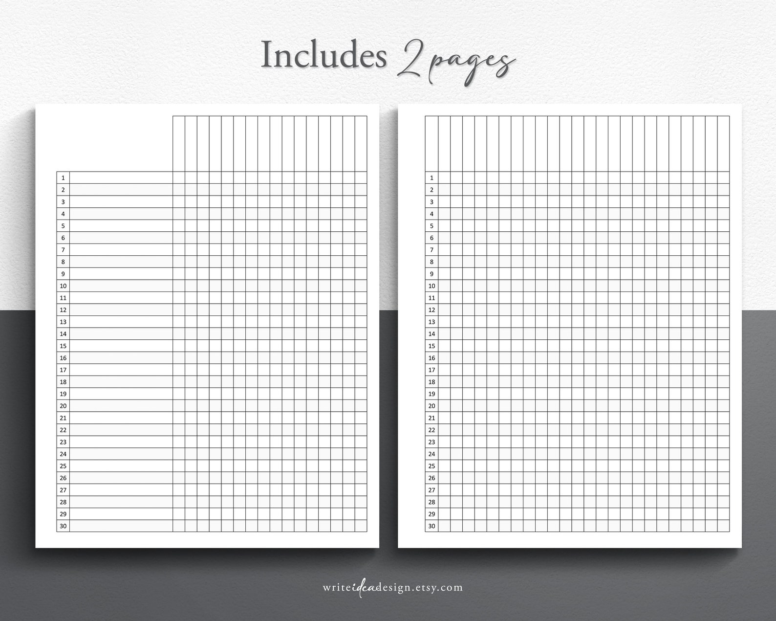 Printable Class Record and Checklist. Class Gradebook. Teacher - Etsy