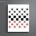 Printable Checkers Game: Classic Board Game for Kids (PDF) - Etsy