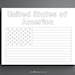 USA Flag Coloring Page: Printable American Flag Activity (PDF) - Etsy