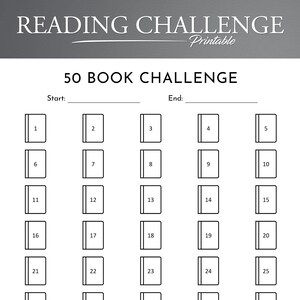 Book Challenge Sheets. 100/50/30. Reading Challenge. Reading Log ...