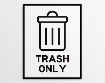 Trash Only Symbol