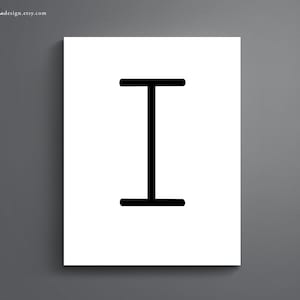 Printable Uppercase Letters. Printable Alphabet. 26 Pages. - Etsy