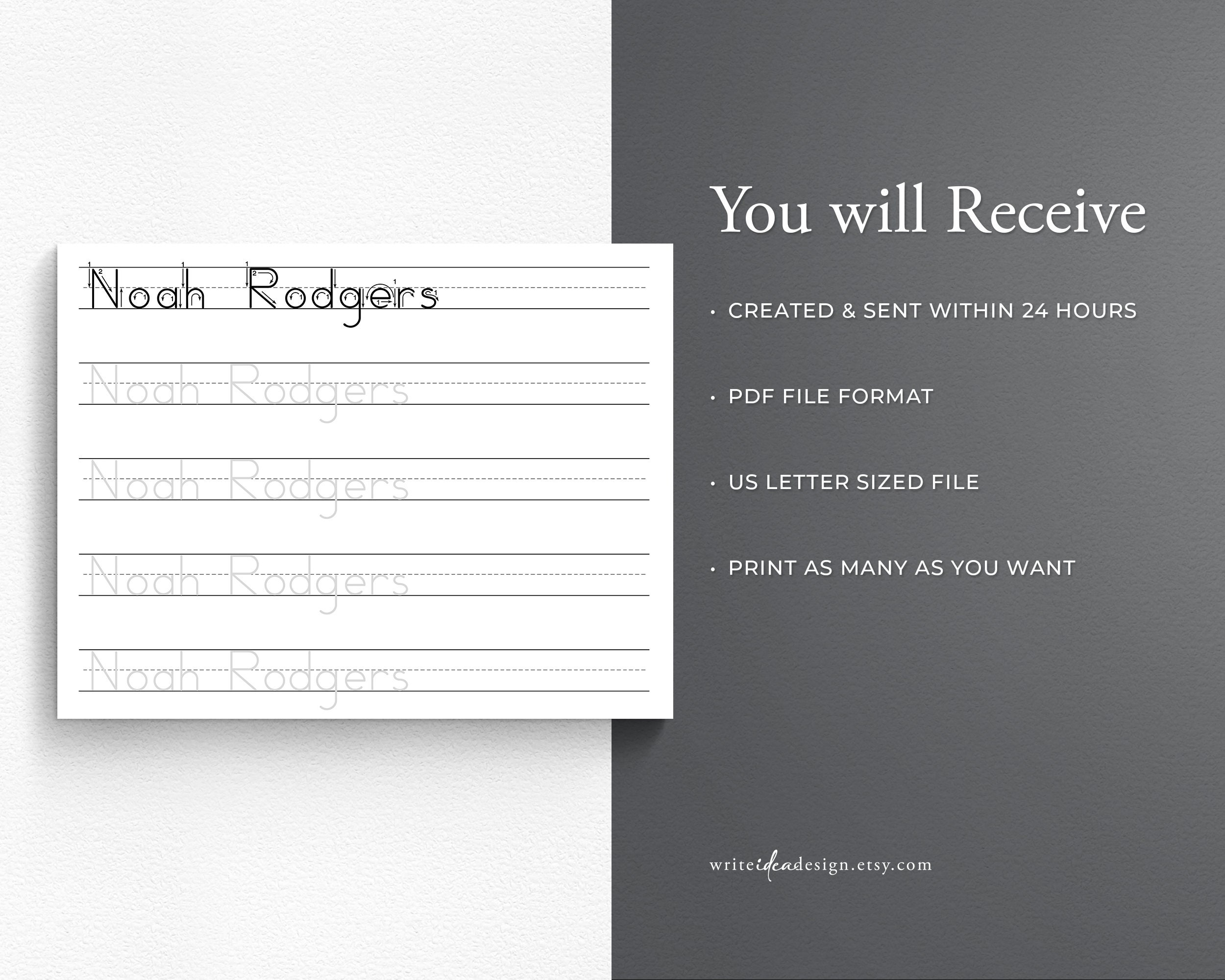 Name Tracing Sheet. Name Writing. Name Worksheet. Learn to Write Name ...