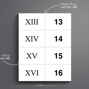 Roman Numeral Flash Cards | Printable Learning Resource (PDF) - Etsy ...