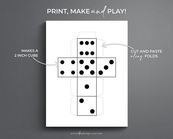 Printable Dice