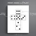 Printable Dice Template - DIY 6 Sided Dice Craft - Instant Download - Etsy