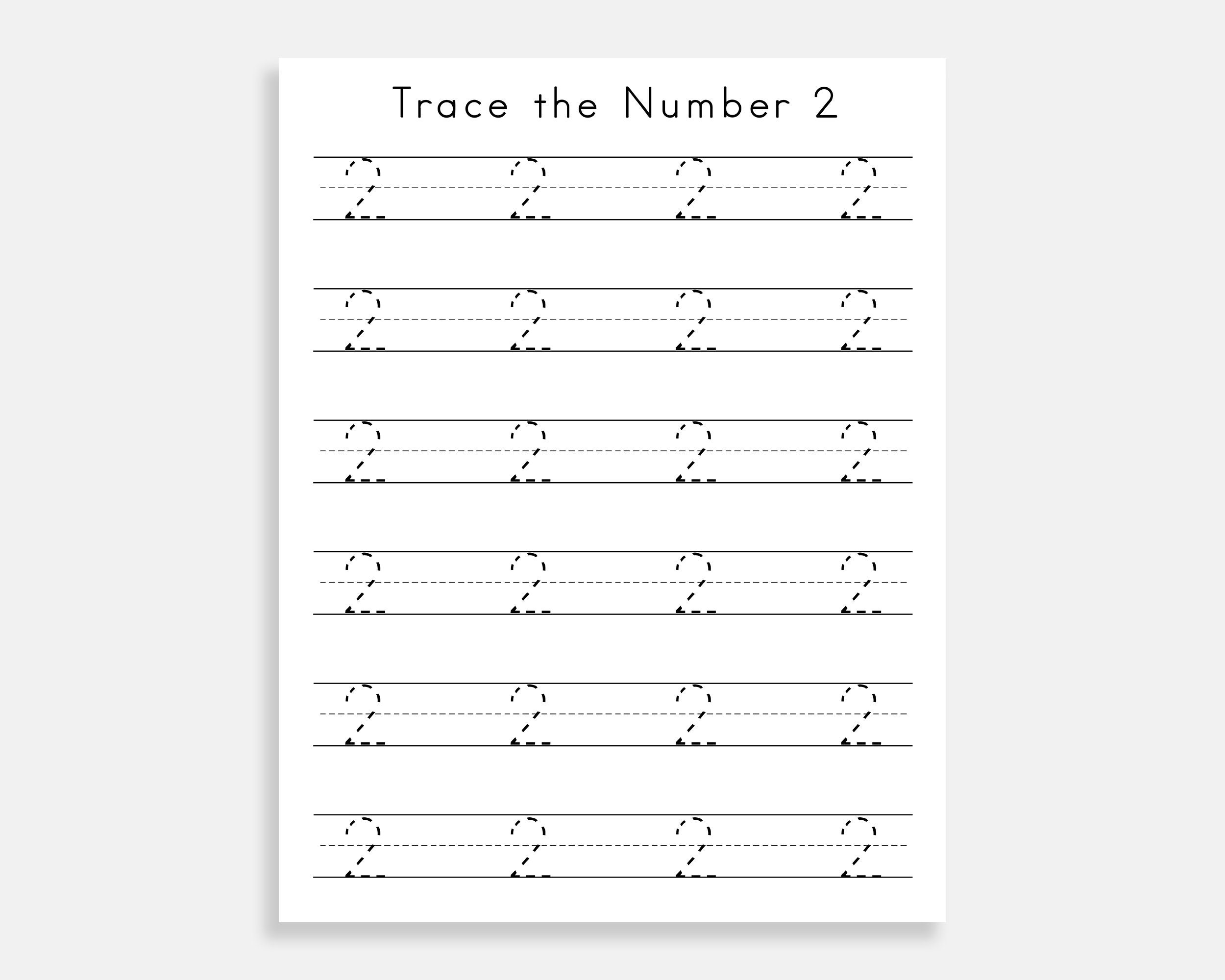 Number Tracing. 1-25 Tracing. Handwriting Practice. Learn to | Etsy