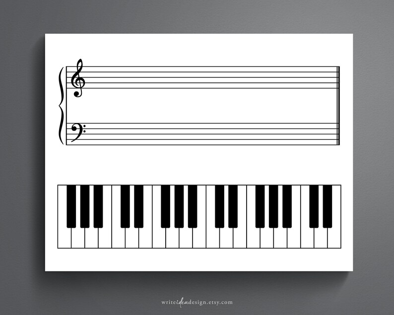 Piano And Music Staff Worksheet Piano Worksheet Read Music Etsy Piano And Music Staff Worksheet Piano Worksheet Read Music Etsy