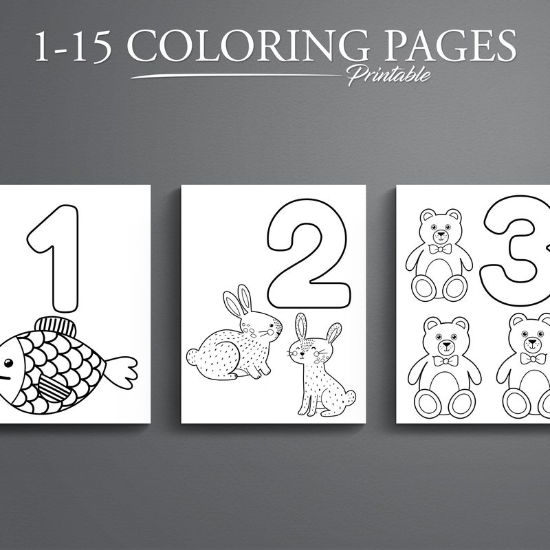 Number 3 Preschool Craft - Etsy UK