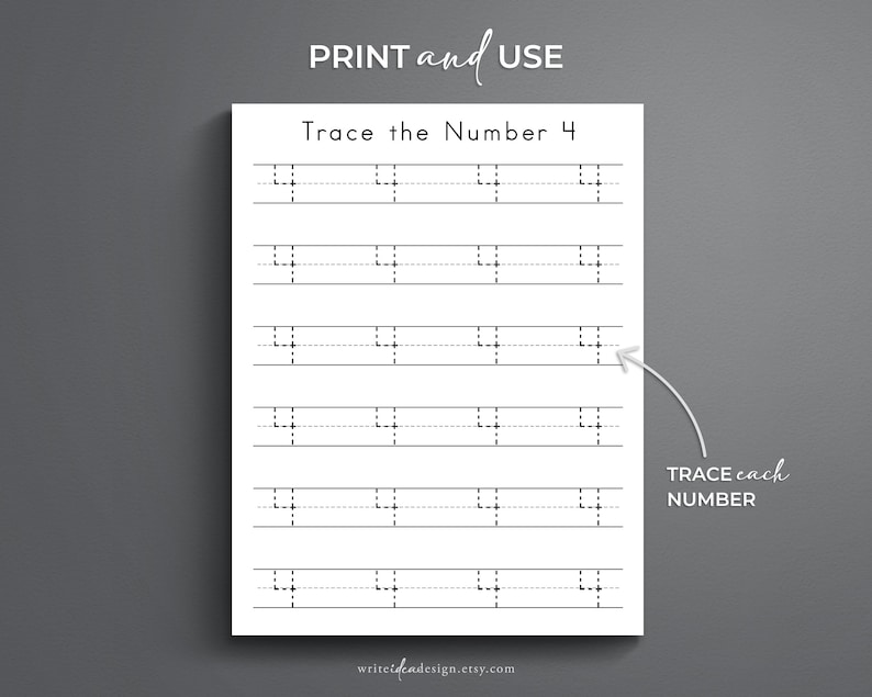 Number Tracing. 1-25 Tracing. Handwriting Practice. Learn to - Etsy
