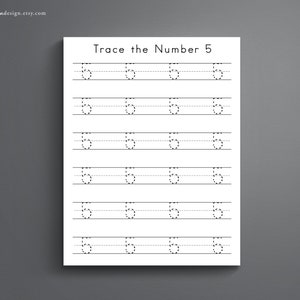 Number Tracing. 1-25 Tracing. Handwriting Practice. Learn to Write ...