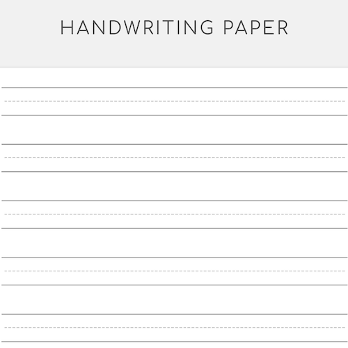 Practice Writing Paper 1 - Etsy