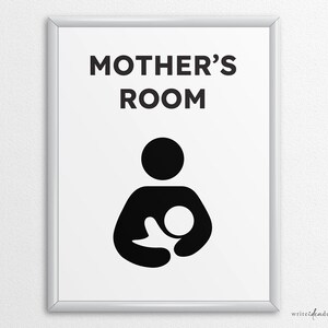 Printable Mother's Room Sign: Nursing Symbol (PDF & PNG) - Etsy Australia
