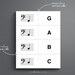 Printable Music Note Flash Cards. Bass Clef. Learning to Read Music ...