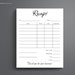 Printable Receipt Form. Small Business Receipt. Sales Receipt. - Etsy