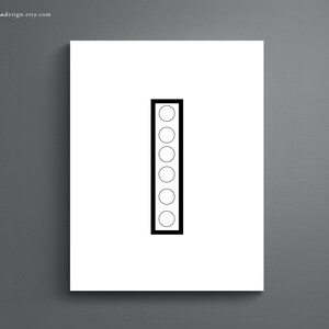 Printable Uppercase Do-a-dot Letters. Printable Dot Alphabet. Printable ...