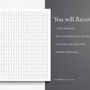 Genkoyoshi Writing Paper. Kanji Practice Paper. Japanese Writing Paper ...