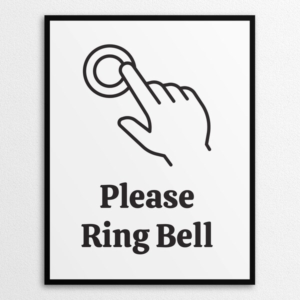 Please Ring Bell - Etsy