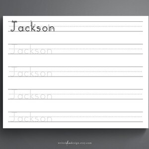 Name Tracing Sheet. Name Writing. Name Worksheet. Learn to Write Name ...