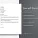 Professional Resignation Letter Template. Google Docs/microsoft Word ...
