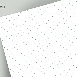 Printable Dot Grid Paper. Bullet Paper. Dot Graph Paper. Dotted Graph ...
