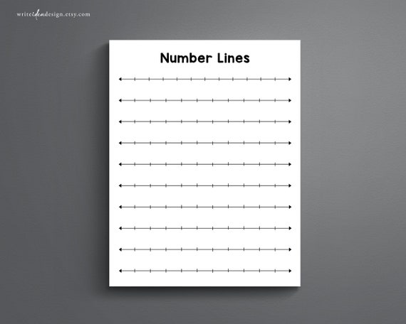 Blank Numbered Line Graph