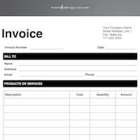 Buy Tea Shop Invoice Template – Editable Printable Form (canva Template ...