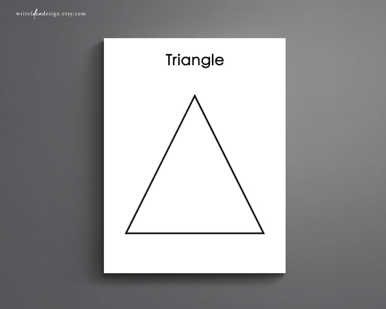 Basic Shape Pages. 15 Basic Shape Coloring Pages. Shape - Etsy