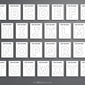 Letter of the Week Printable. Printable Alphabet. Printable ABC ...