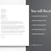 Personal Reference Letter Template. Google Docs/microsoft Word. Letter ...