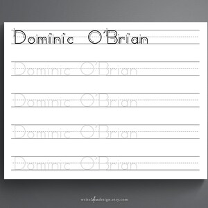 Name Tracing Sheet. Name Writing. Name Worksheet. Learn to Write Name ...