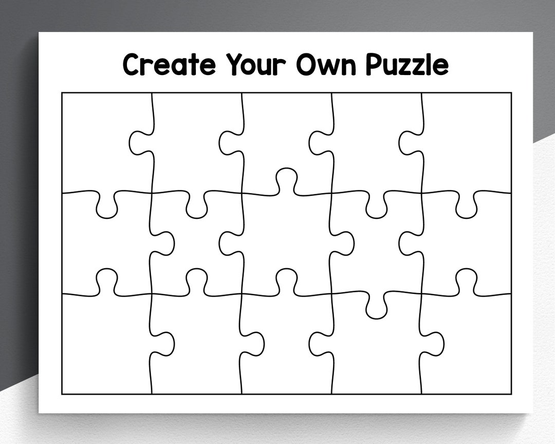Create Your Own Puzzle Worksheets. Custom Puzzle Design. Printable ... Create Your Own Puzzle Worksheets. Custom Puzzle Design. Printable ...